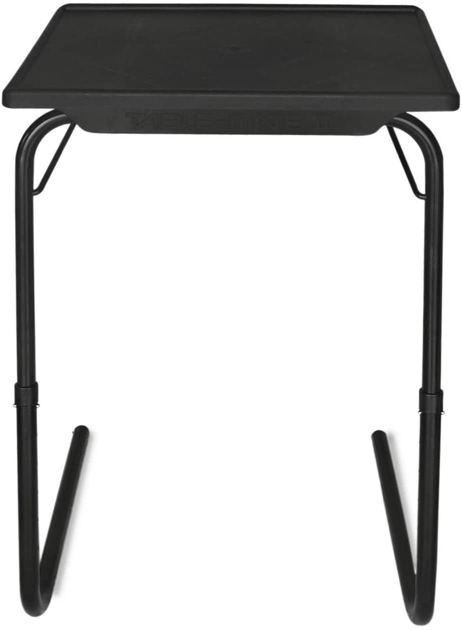 TABLE BUDDY ® |Adjustable Multi Position Portable Folding Table | Blac ...