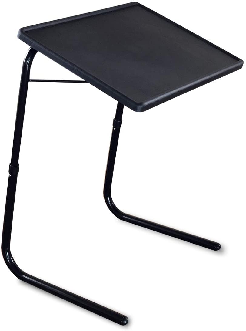 TABLE BUDDY ® |Adjustable Multi Position Portable Folding Table | Blac ...